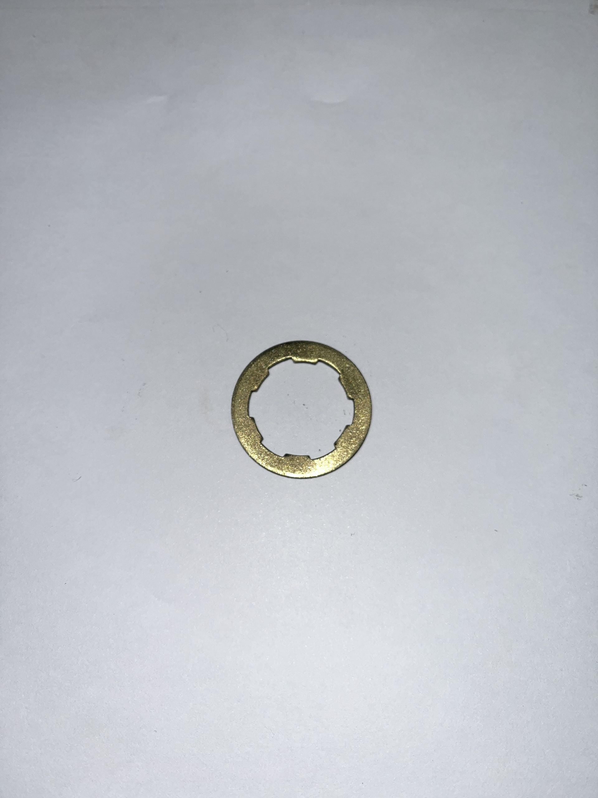 Splined Washer, brass – E7072 – Villiers Services